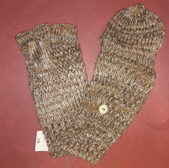 jcp | Accessories | Fingerless Gloves With Mitten Overlay | Poshmark